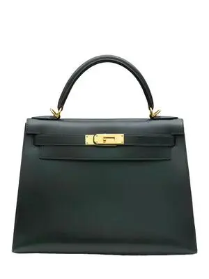 Hermès Kelly 28 Sellier Tote Bag - Green