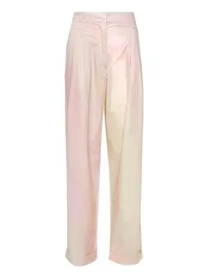 Emporio Armani Cotton Trousers - Pink
