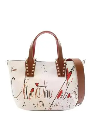 CHRISTIAN LOUBOUTIN Cabata Tote Bag - White