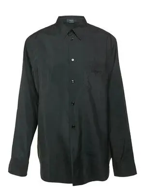 Versace Medusa Mesh Shirt - Black