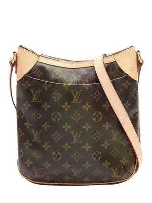 LOUIS VUITTON Odeon Pm Monogram Shoulder Bag - Brown