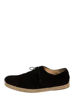 CHRISTIAN LOUBOUTIN Suede Espadrilles - Black