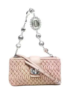 Miu Miu 2000s Quilted Handbag - Neutrals