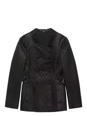 Gucci 2000s Jacquard Jacket - Black