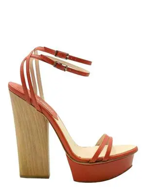 DSQUARED2 Double-Strap Block-Heel Sandals