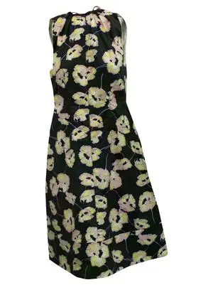 MARNI Floral-Print Midi Dress