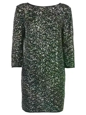Zadig&Voltaire Sequin-embellished Shift Dress - Gold