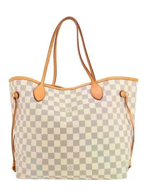 LOUIS VUITTON Neverfull Tote Bag - Neutrals