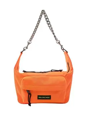 Balenciaga Chain-strap Shoulder Bag - Orange