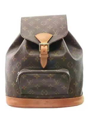 LOUIS VUITTON Montsouris Monogram Mm Backpack - Brown