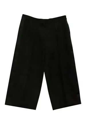 Valentino Garavani Wide-leg Side-stripe Trousers - Black