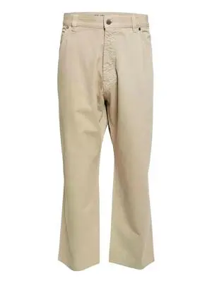 Ermenegildo Zegna Vintage Cotton Trousers - Neutrals