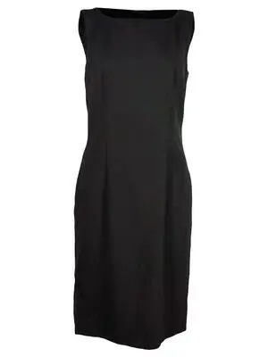 BOSS Dirusa Crew-neck Pencil Dress - Black