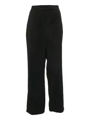 ARMANI Vintage Belted Trousers - Black