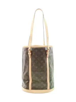 LOUIS VUITTON 2004 Gm Monogram Bucket Bag - Brown