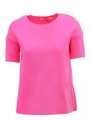 J Brand Auden Scuba Short-sleeve T-shirt - Pink