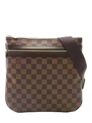 LOUIS VUITTON Bosphore Damier Ebene Shoulder Bag - Brown
