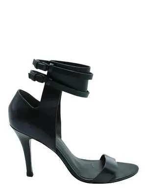 ALEXANDER WANG Ankle-strap Heeled Sandals - Black