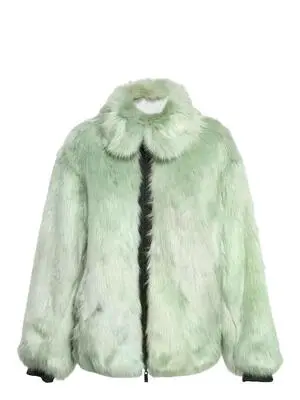 Nike X Ambush Faux-fur Jacket - Green
