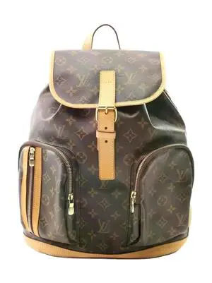 LOUIS VUITTON Bosphore Monogram Canvas Backpack - Brown