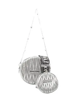 MIU MIU 2010s Matelassé-Effect Shoulder Bag