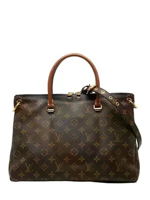 LOUIS VUITTON Monogram Pallas Mm Satchel - Brown