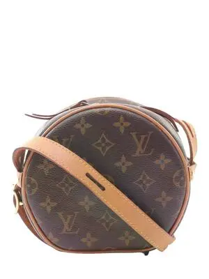 LOUIS VUITTON 2010s Boite Chapeau Souple Pm Monogram Shoulder Bag - Brown