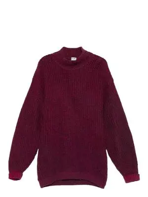 C.P. COMPANY 1990s Open-knit Jumper - Pink