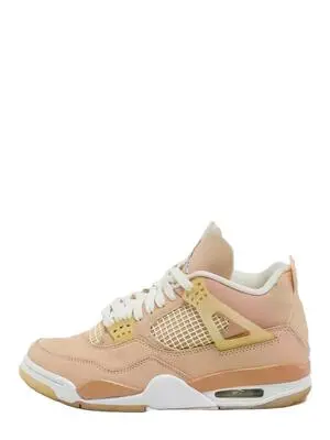 JORDAN Air 4 Mesh-panelled Low-top Sneakers - Neutrals