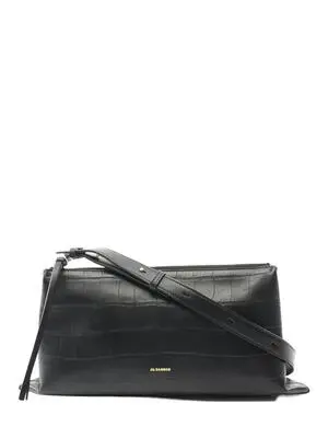 JIL SANDER Small Empire Shoulder Bag - Black