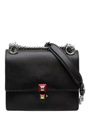 Fendi Kan I Crossbody Bag - Black