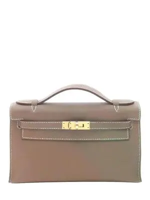 Hermès 2025 Mini Kelly Top-handle Handbag - Brown