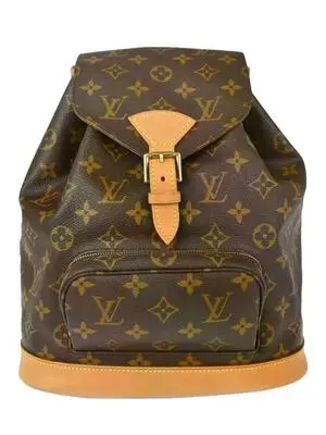 LOUIS VUITTON 1999 Montsouris Mm Backpack - Brown