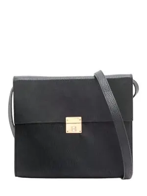 Hermès 2021 Chevre Mysore Clic 16 Crossbody Bag - Black