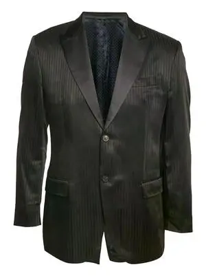 Givenchy Striped Single-breast Blazer - Black