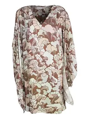 Marc Jacobs Vintage Floral-print Blouse - Brown