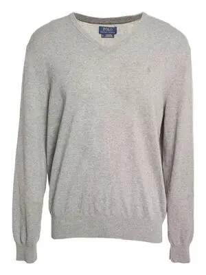Polo Ralph Lauren Polo Pony V-neck Sweater - Grey