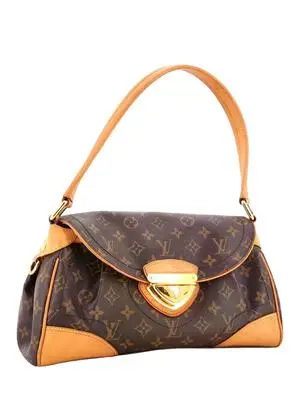 LOUIS VUITTON Beverly Handbag Monogram Canvas Mm - Brown