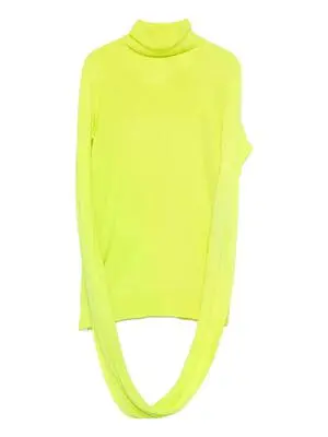 MAISON MARGIELA 1990s Roll-neck Sweater - Yellow