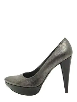 STUART WEITZMAN 130mm Platform Pointed Toe Pumps - Grey