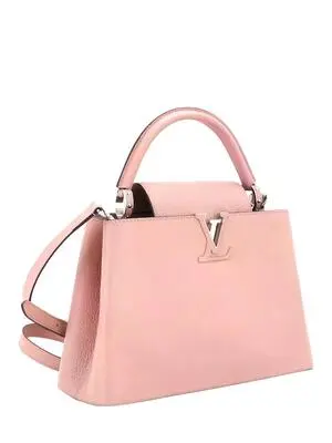 LOUIS VUITTON Capucines Pm Satchel - Pink