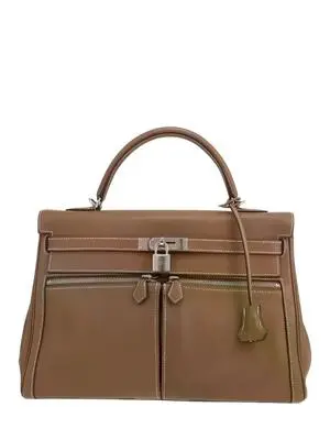 Hermès Kelly Lakis Handbag - Neutrals