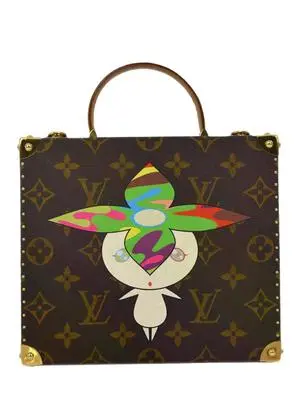 LOUIS VUITTON X Takashi Murakami Jewelry Box Handbag - Brown