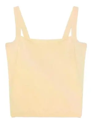 Valentino Garavani 00s Fine-knit Top - Yellow