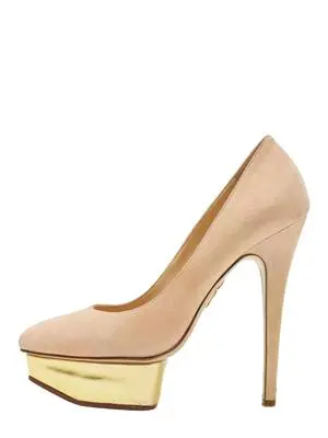 CHARLOTTE OLYMPIA 140mm Dolly Pumps - Neutrals