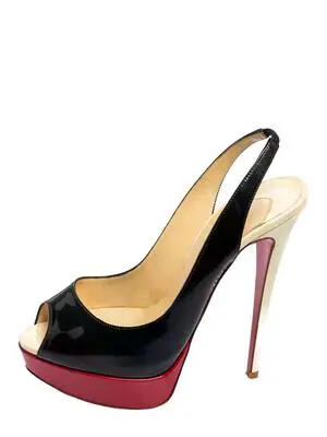 CHRISTIAN LOUBOUTIN 150mm Color-block Sandals - Black