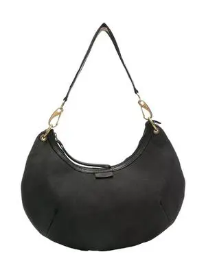 Gucci 2000s Half Moon Shoulder Bag - Black