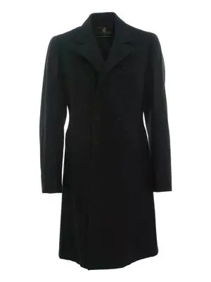 Vintage 1800 Double-breasted Coat - Black