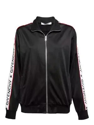 Givenchy Logo-tape Track Jacket - Black