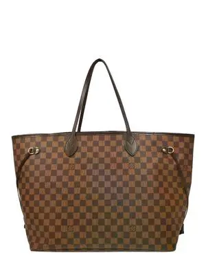 LOUIS VUITTON Louis Vuitton Damier Ebene Neverfull GM Tote Bag